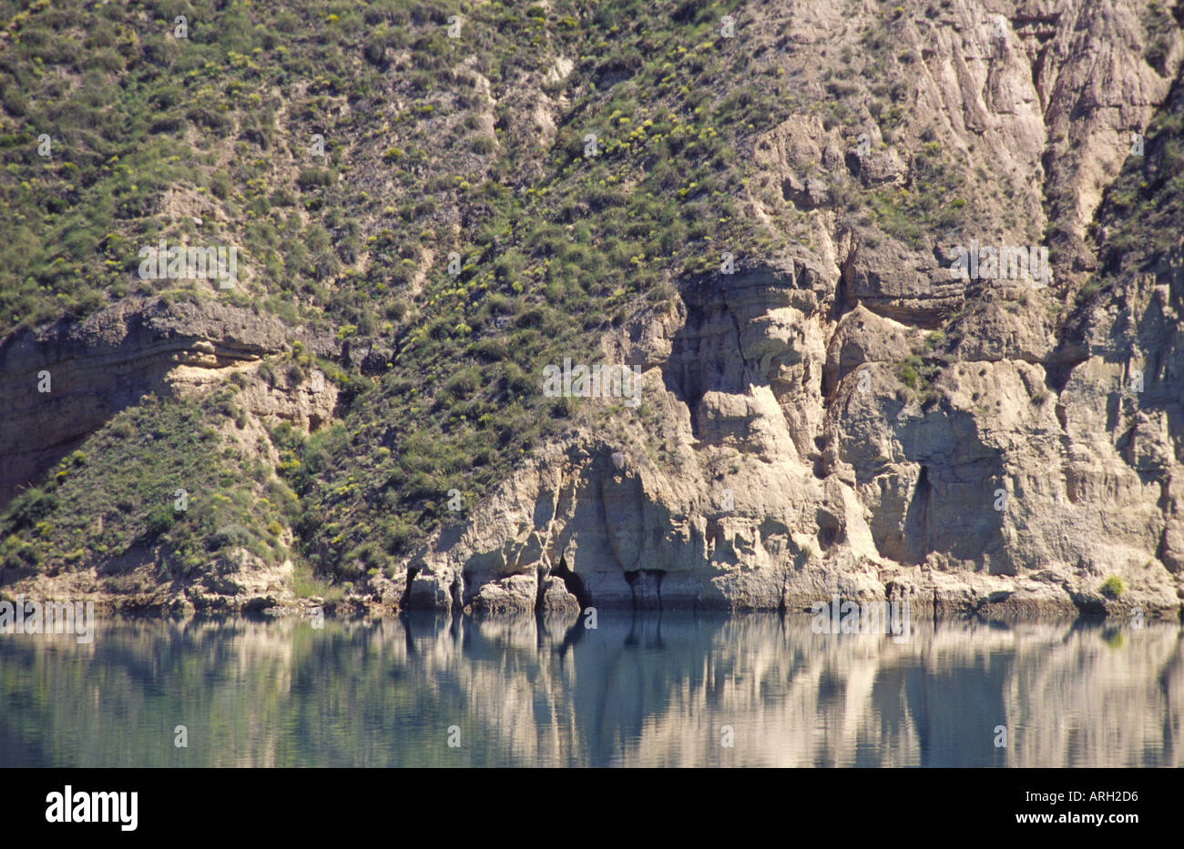 Embalse de Negratin in Andalucia Stock Photo - Alamy