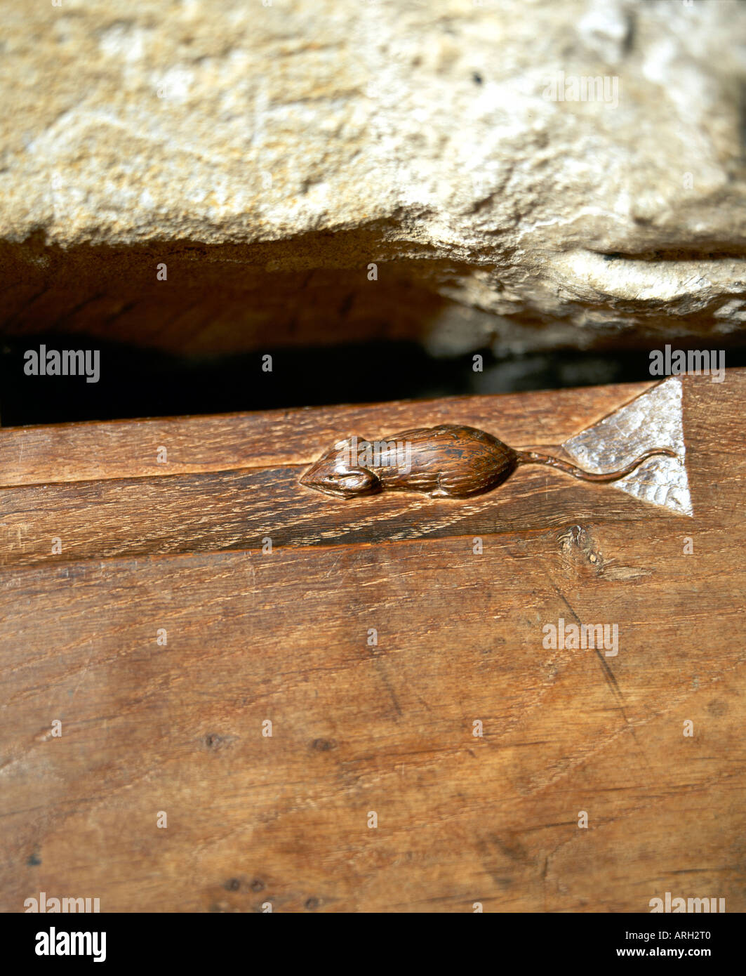 The Mouse Man s signature from Hubberholme s 16th century Church of St ...