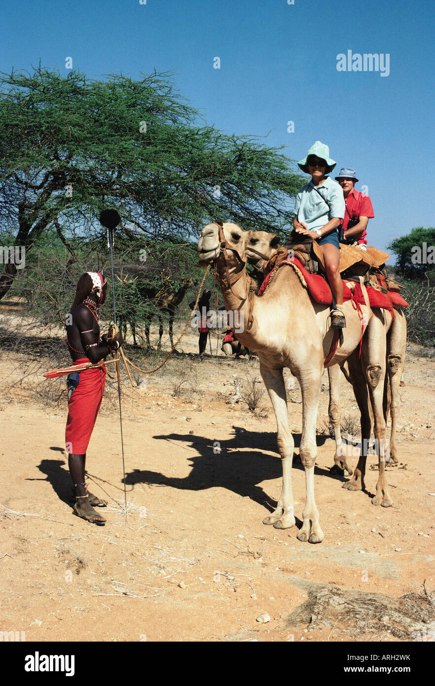 Caucasian in africa tribe hi-res stock photography and images - Alamy