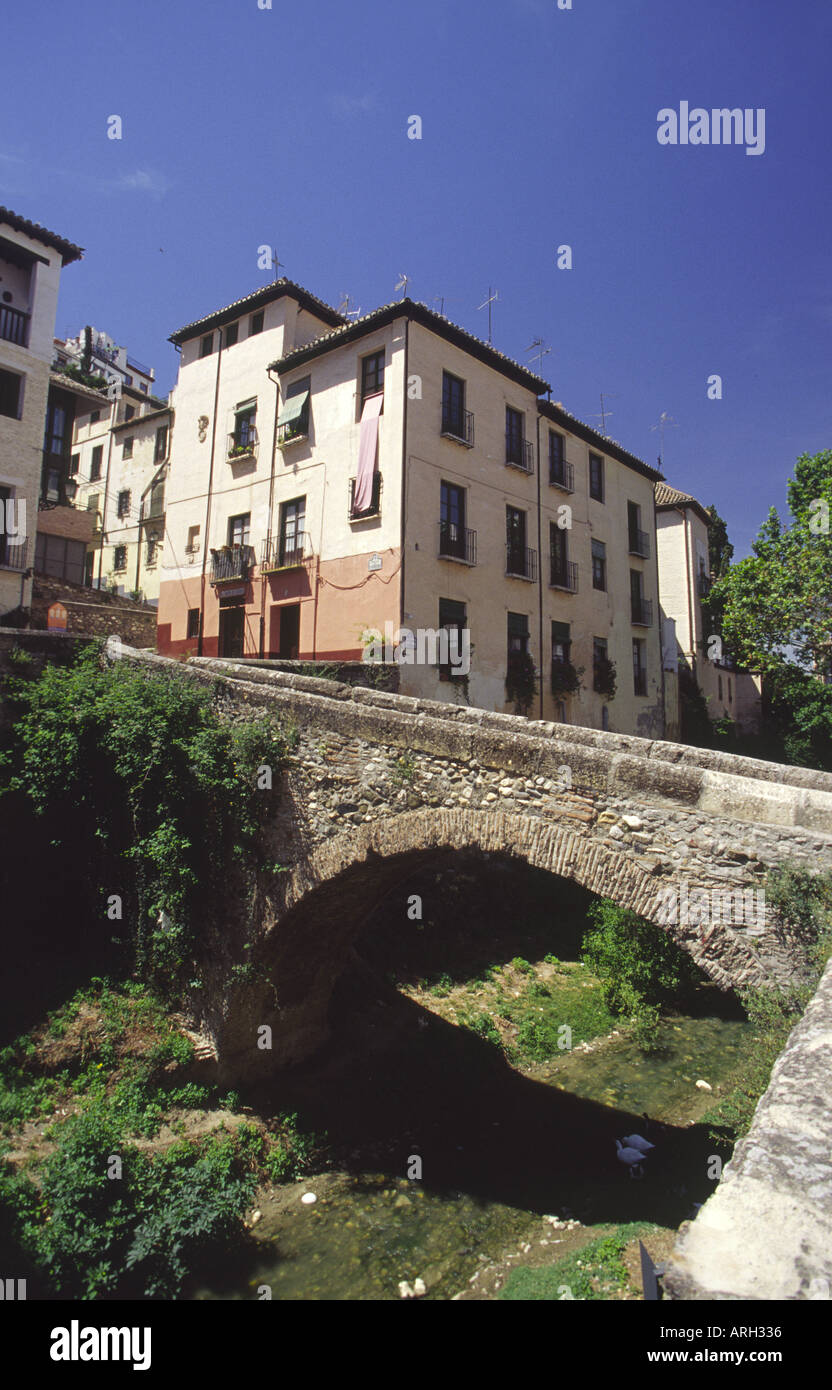bridge in Granada Stock Photo - Alamy