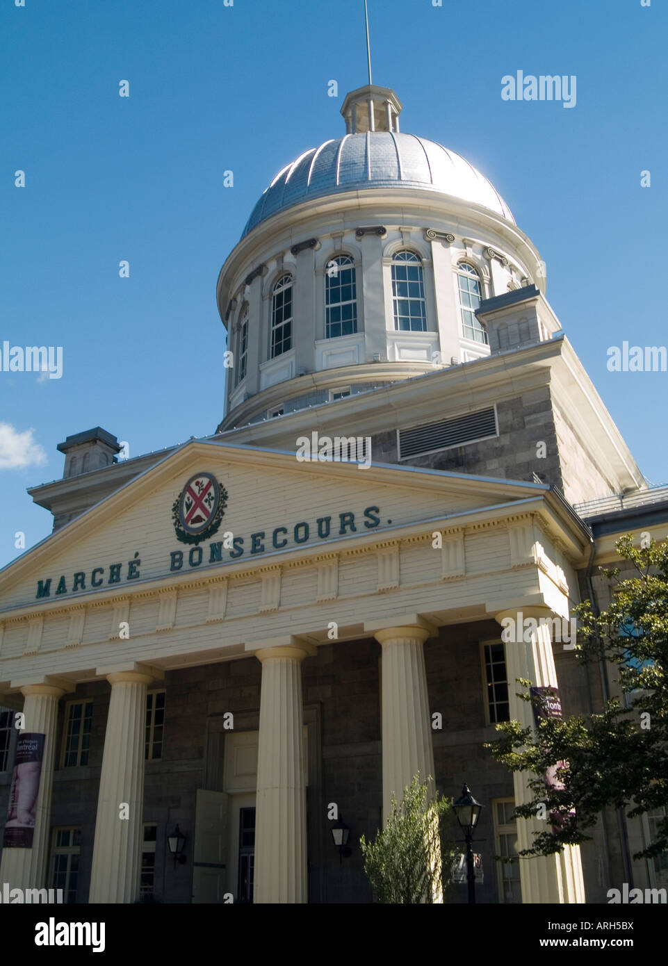 The Marche Bonsecours in Vieux Montreal, Quebec Canada Stock Photo - Alamy