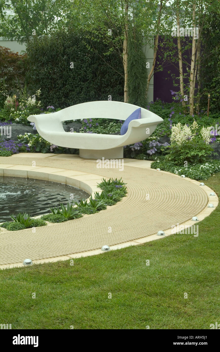 The Rockwool Garden Room at Chelsea Flower Show 2006 Stock Photo - Alamy