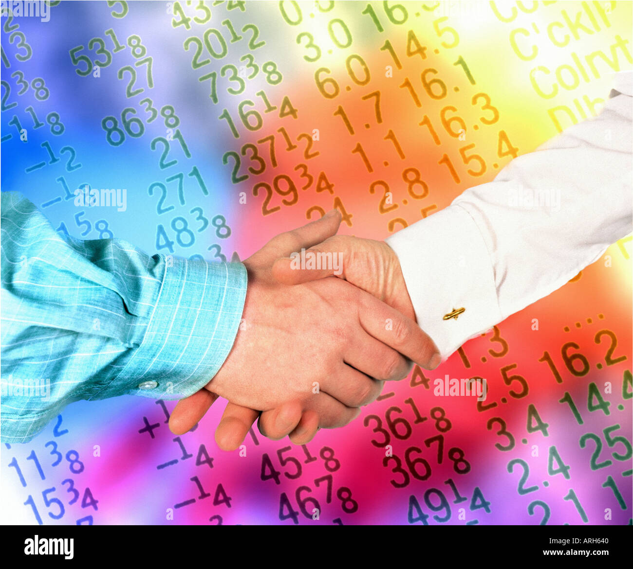 Handshake commercial hi-res stock photography and images - Alamy