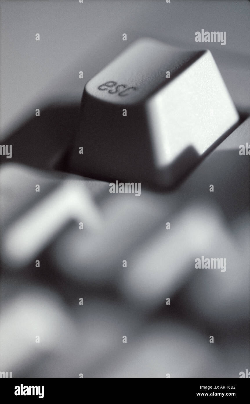 escape computer key Stock Photo - Alamy