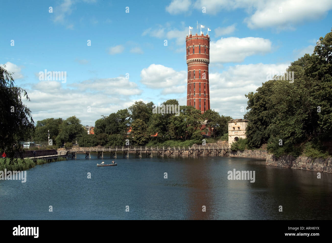 kalmar historic city sweden swedish Stock Photo - Alamy