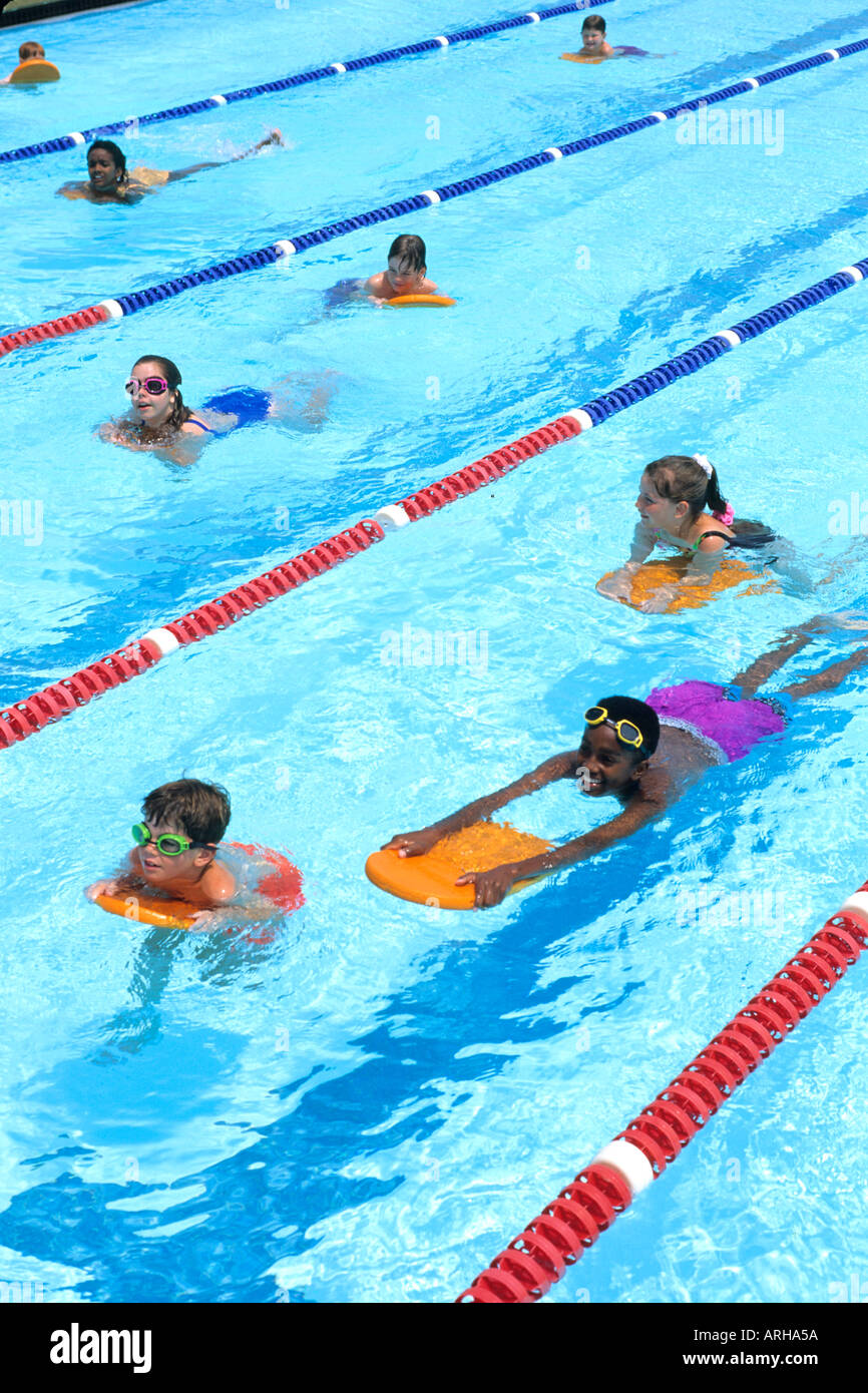 Ethnic kids pool hi-res stock photography and images - Alamy