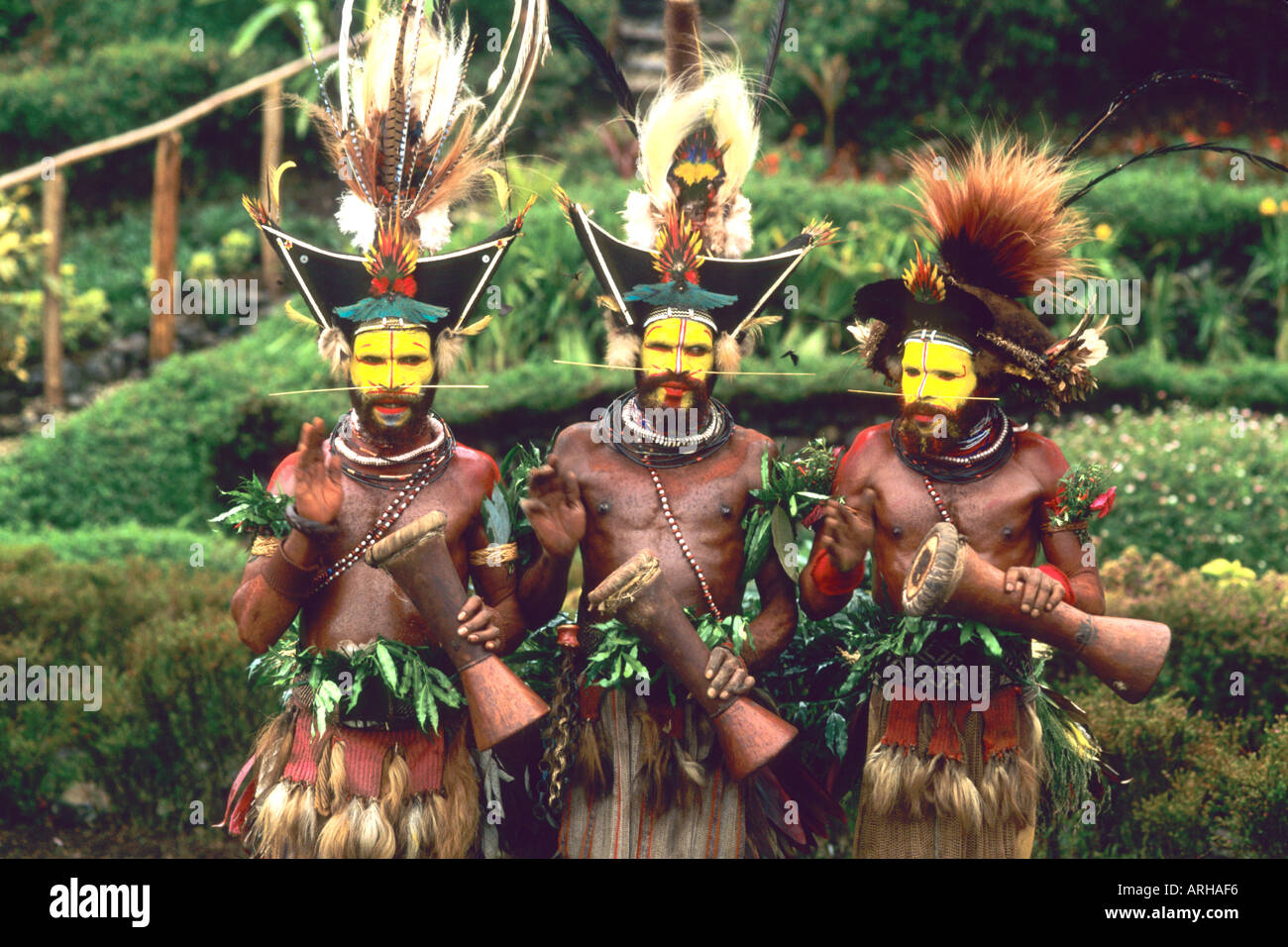 Chief of cannibal tribe hi-res stock photography and images - Alamy