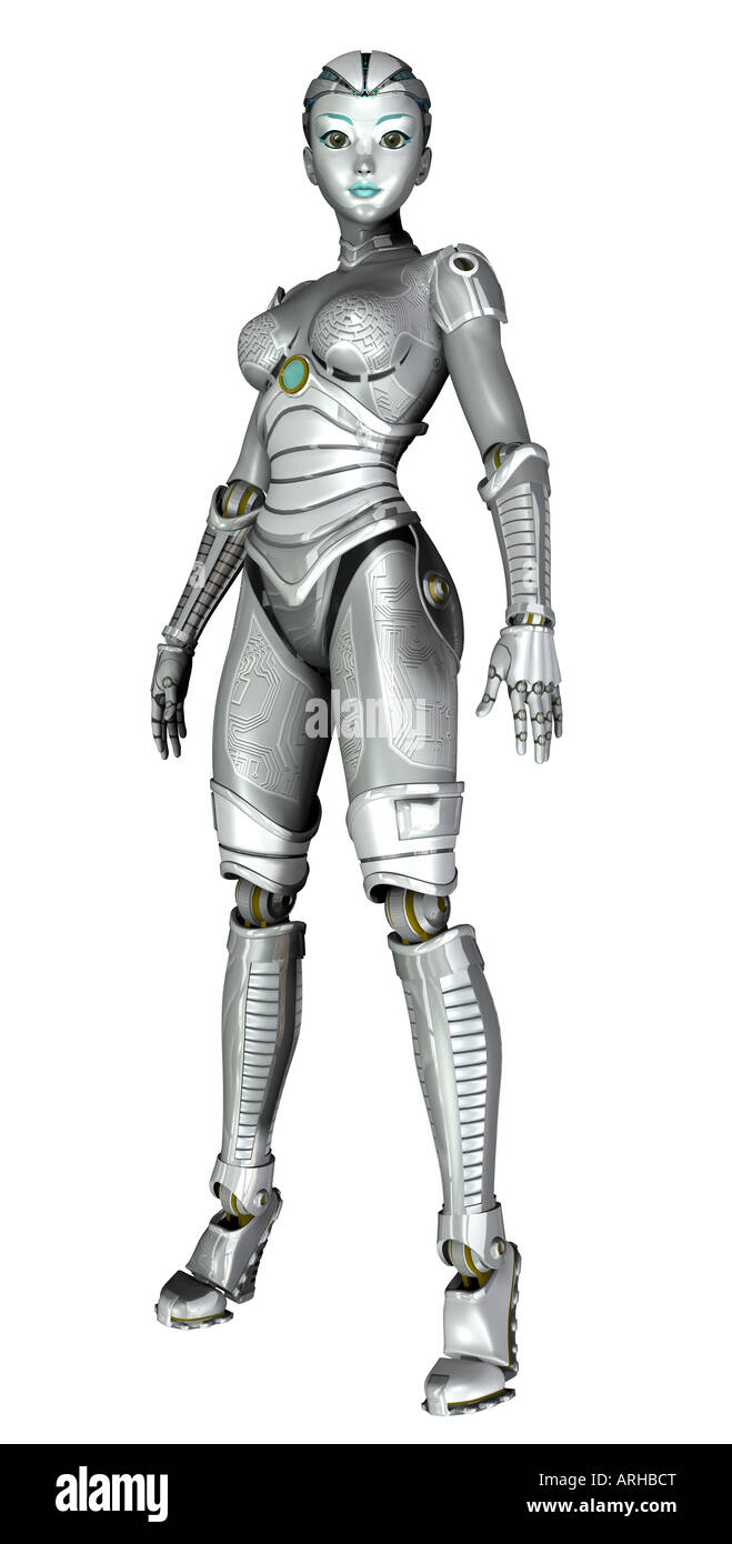 Cartoon android Cut Out Stock Images & Pictures - Alamy