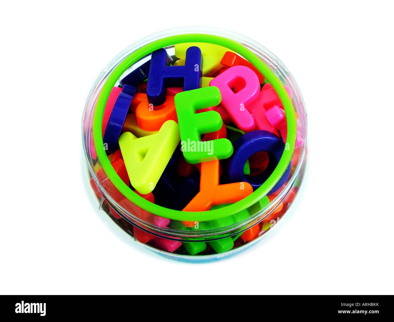 Magnetic letter shapes alphabet letters alphabet hi-res stock ...