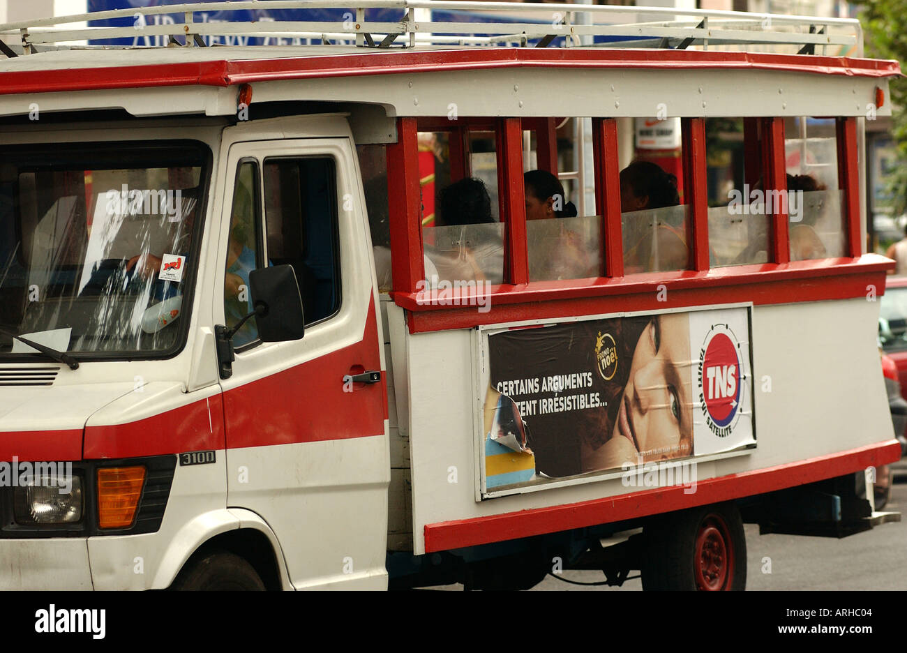 Bus on a street hi-res stock photography and images - Alamy