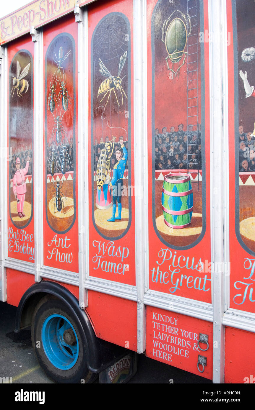 The insect traveling circus and musem Stock Photo - Alamy