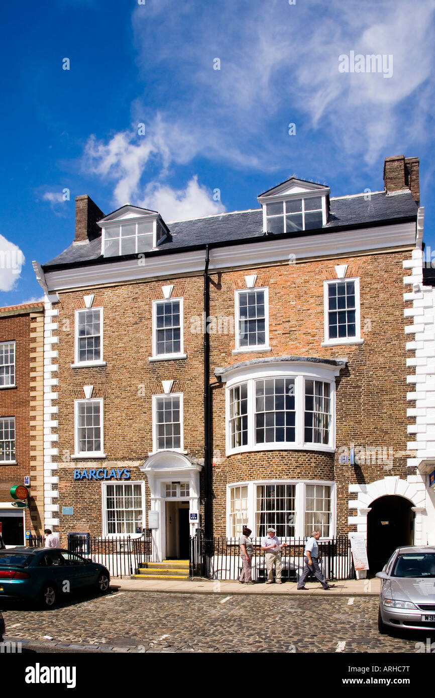 Barclays Bank High Street Stokesley Market Town North Yorkshire Stock ...