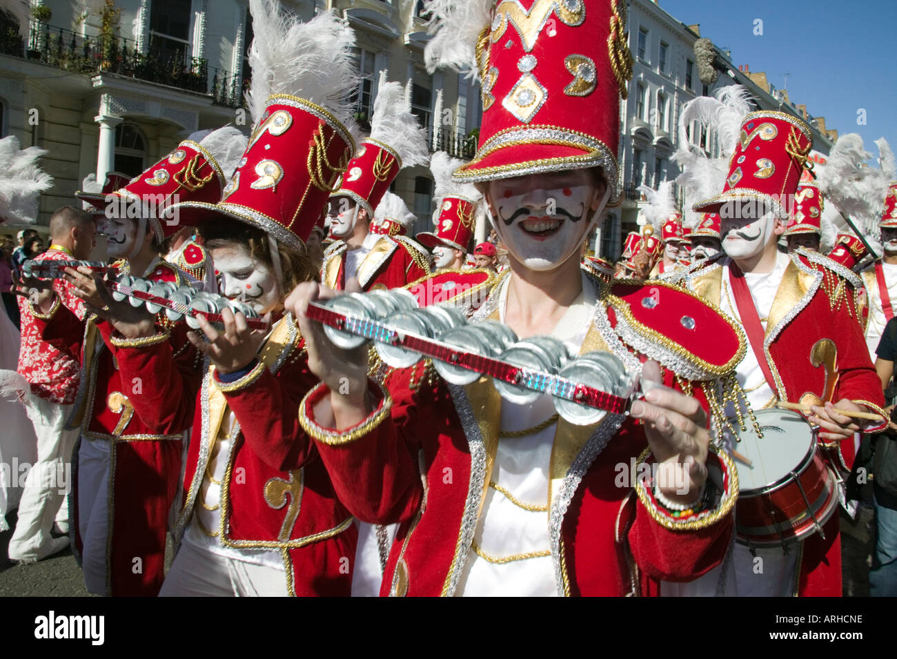 Notting Hill Carnival Parade, London, UK Stock Photo - Alamy