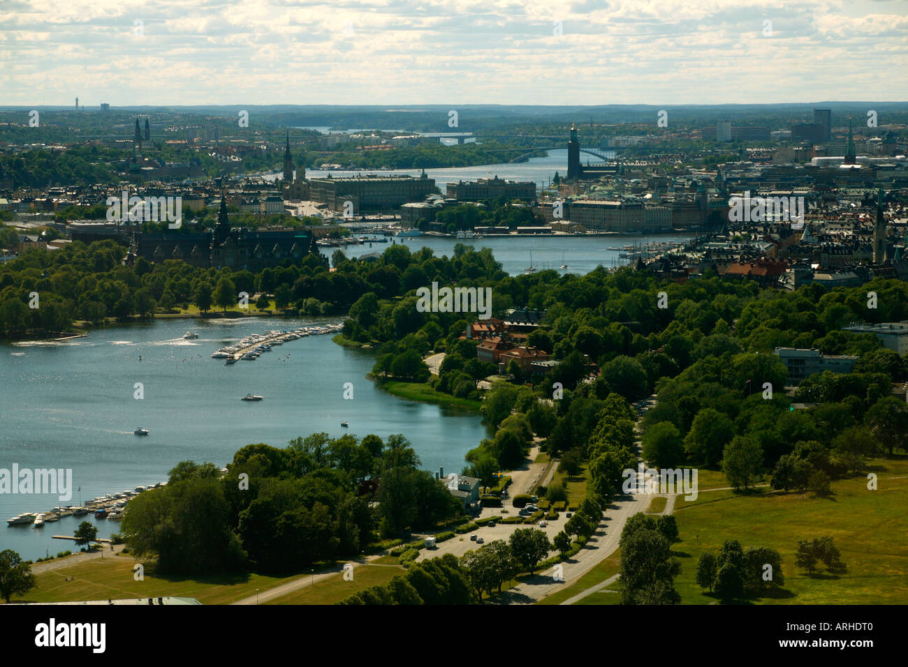 Birds eye view stockholm hi-res stock photography and images - Alamy