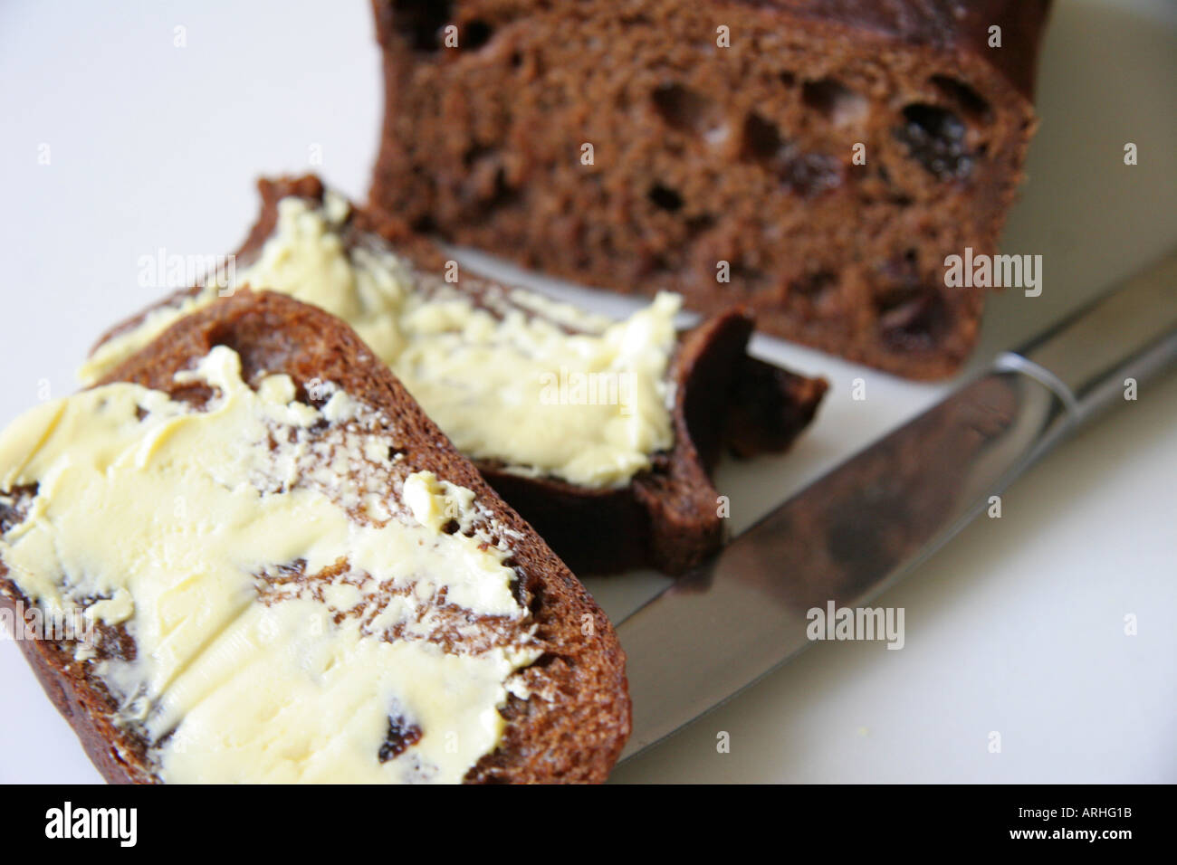 Malt loaf hi-res stock photography and images - Alamy
