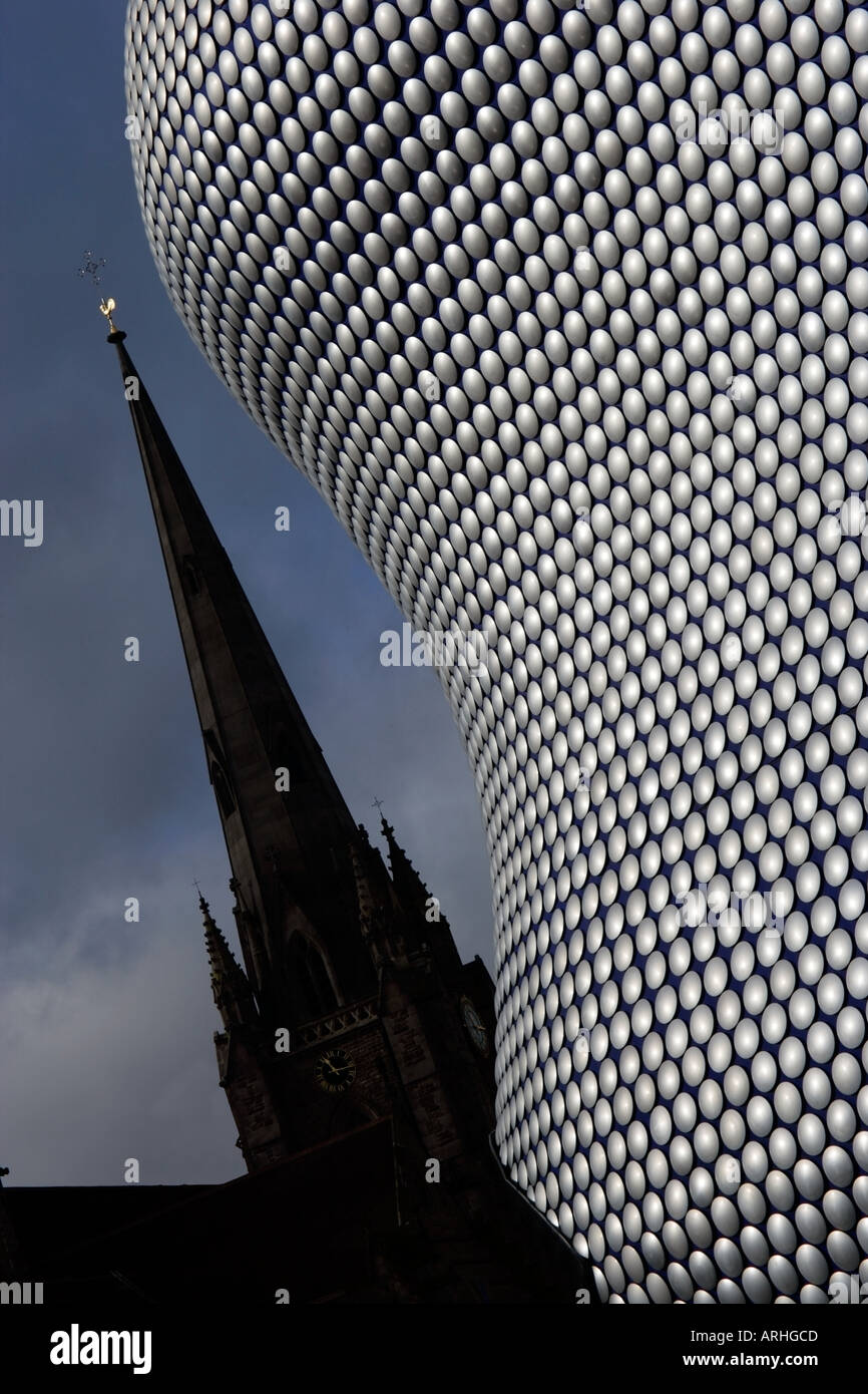 Image of the old St Martins church against the backdrop of the new ...