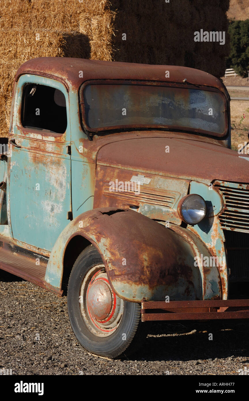 Old Ranch Truck Stock Photo - Alamy