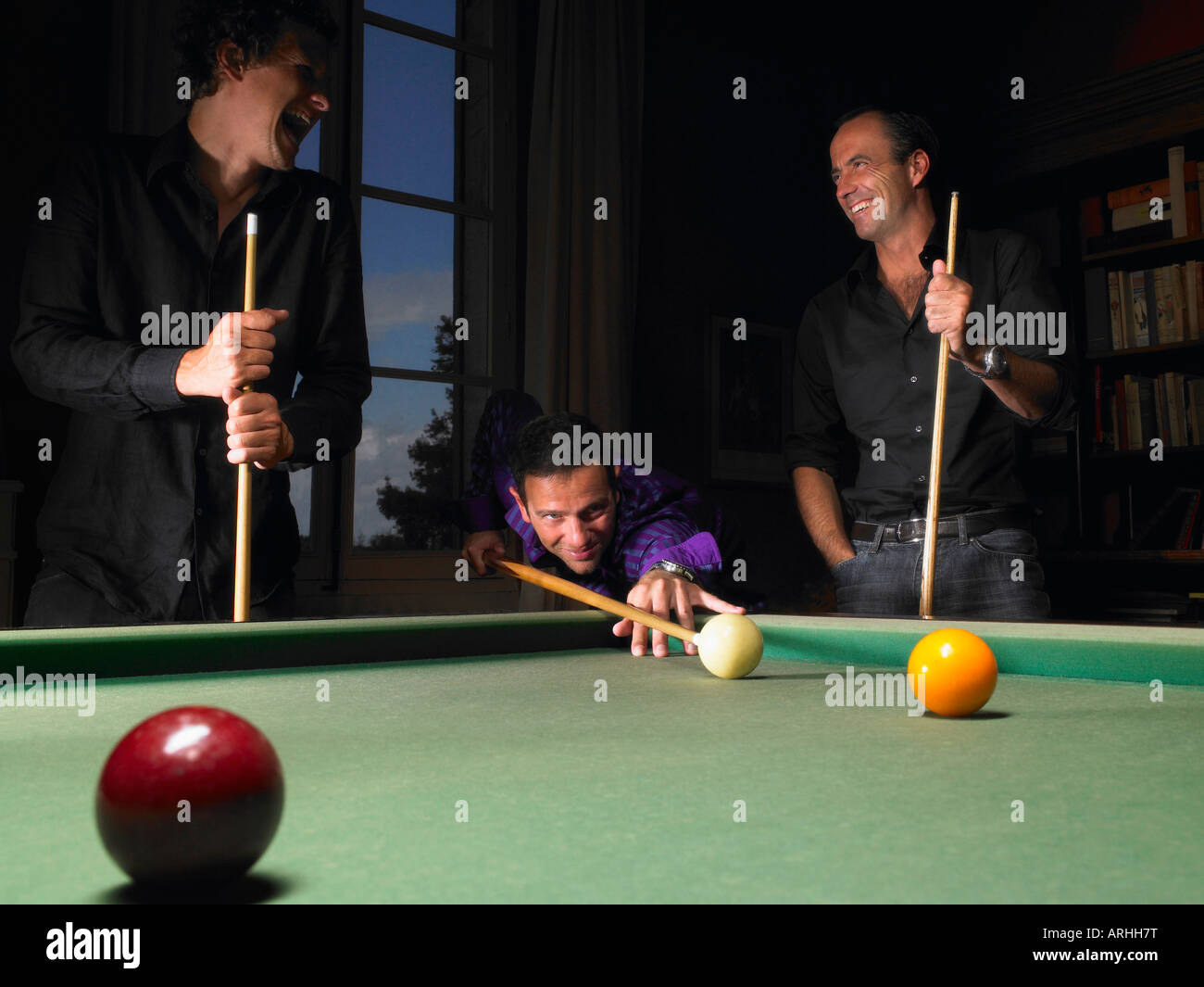 Big snooker table hi-res stock photography and images - Alamy
