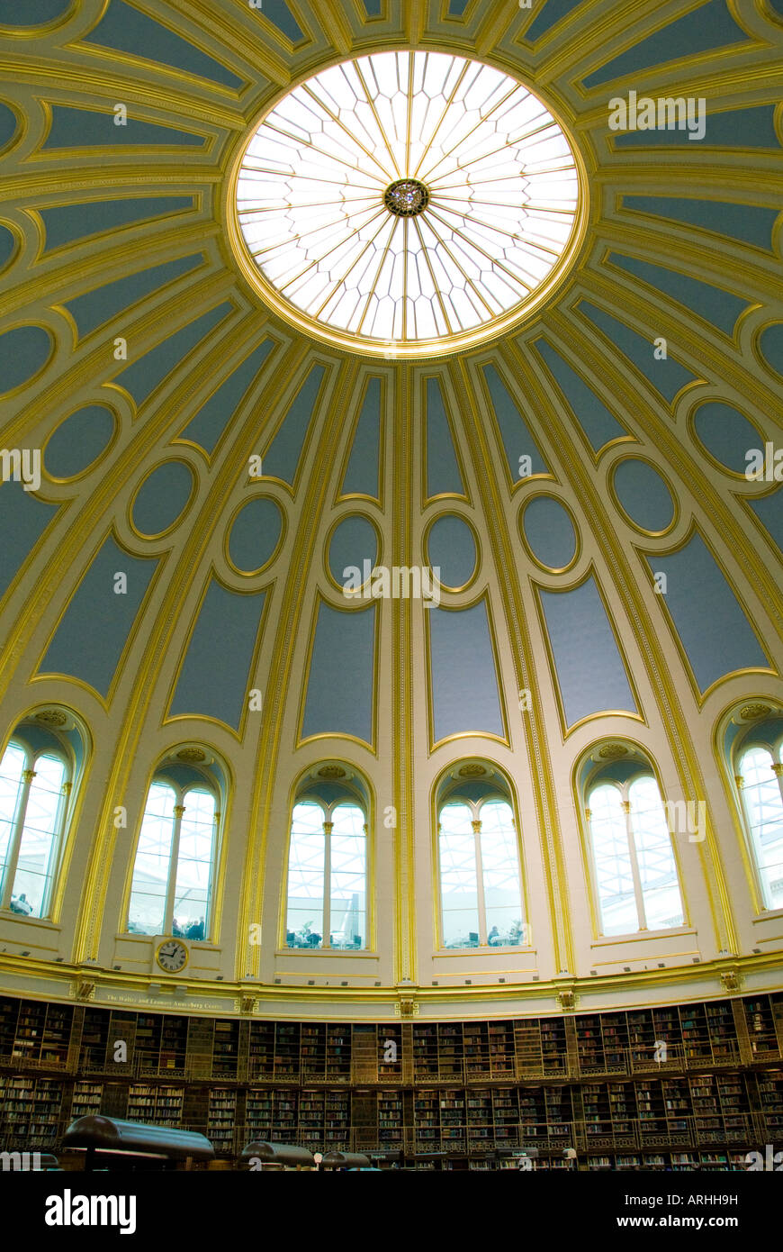 British Museum Reading Room Ceiling Stock Photo - Alamy