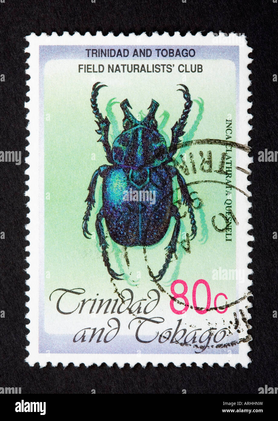 Trinidad and Tobago postage stamp Stock Photo - Alamy