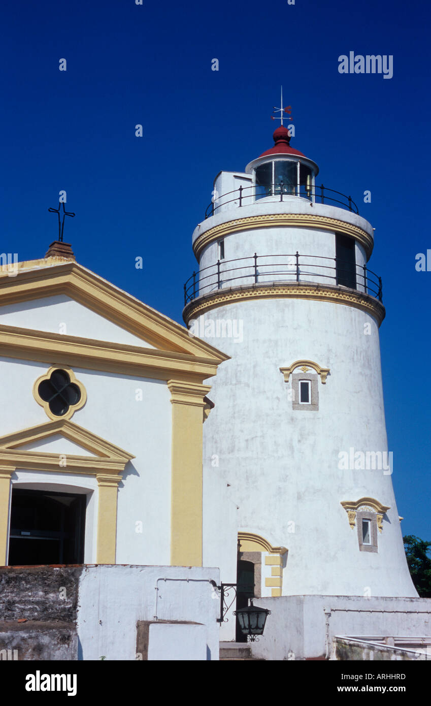 Guia Lighthouse Guia Hill Macau Stock Photo - Alamy