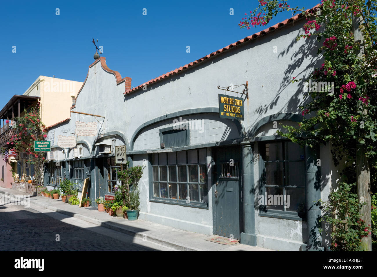 Aviles street st augustine hi-res stock photography and images - Alamy