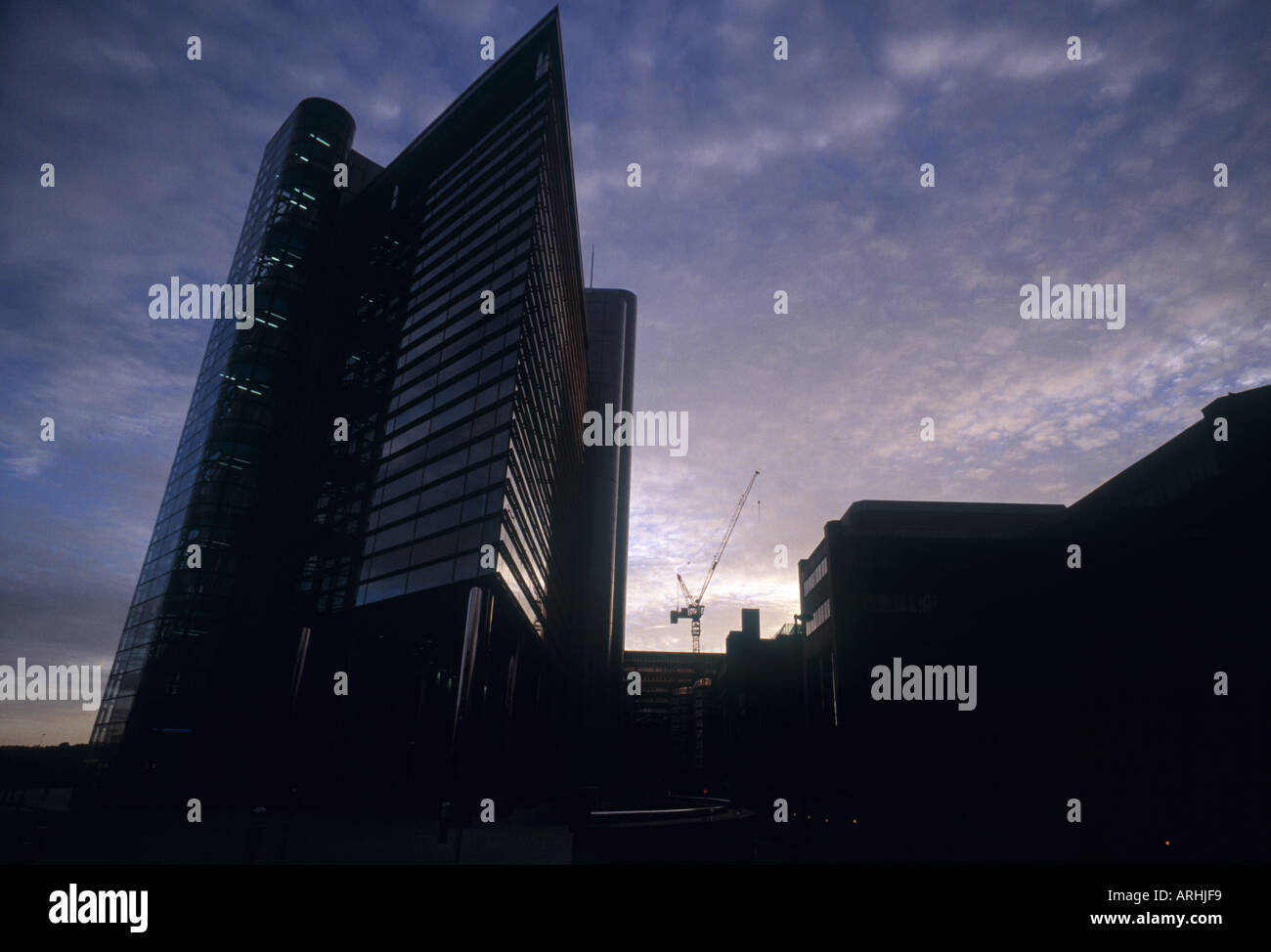 High rise waterfront business and city living development in West ...