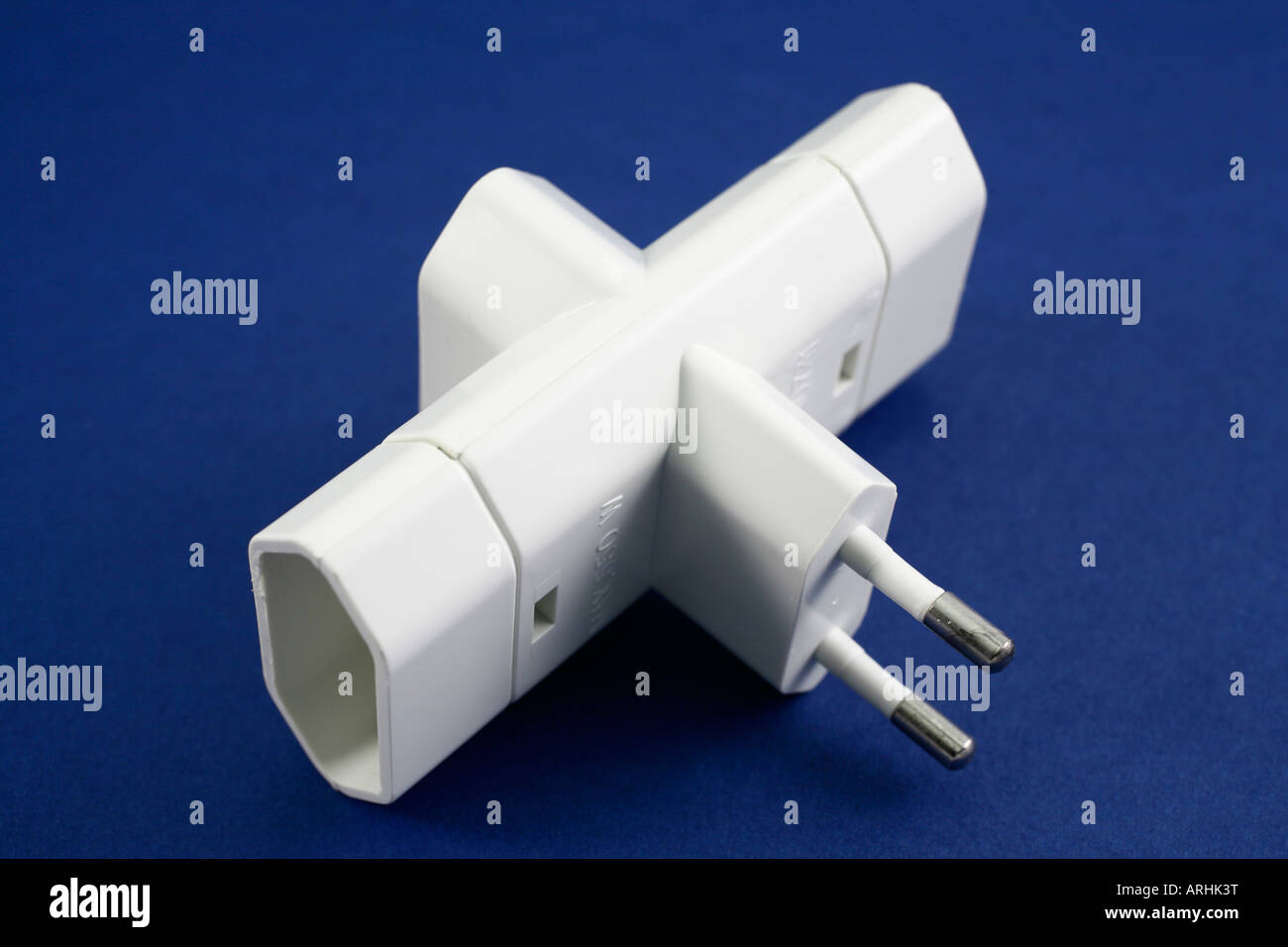 Electricity socket splitter Stock Photo - Alamy