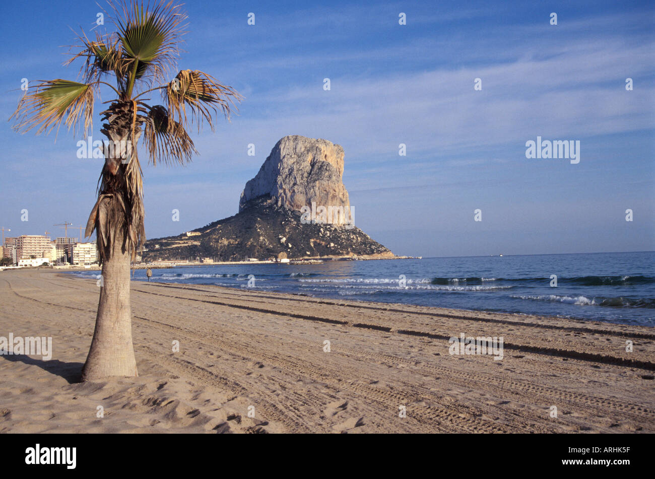 Penon de Ifach Calpe Valencia Spain Stock Photo - Alamy