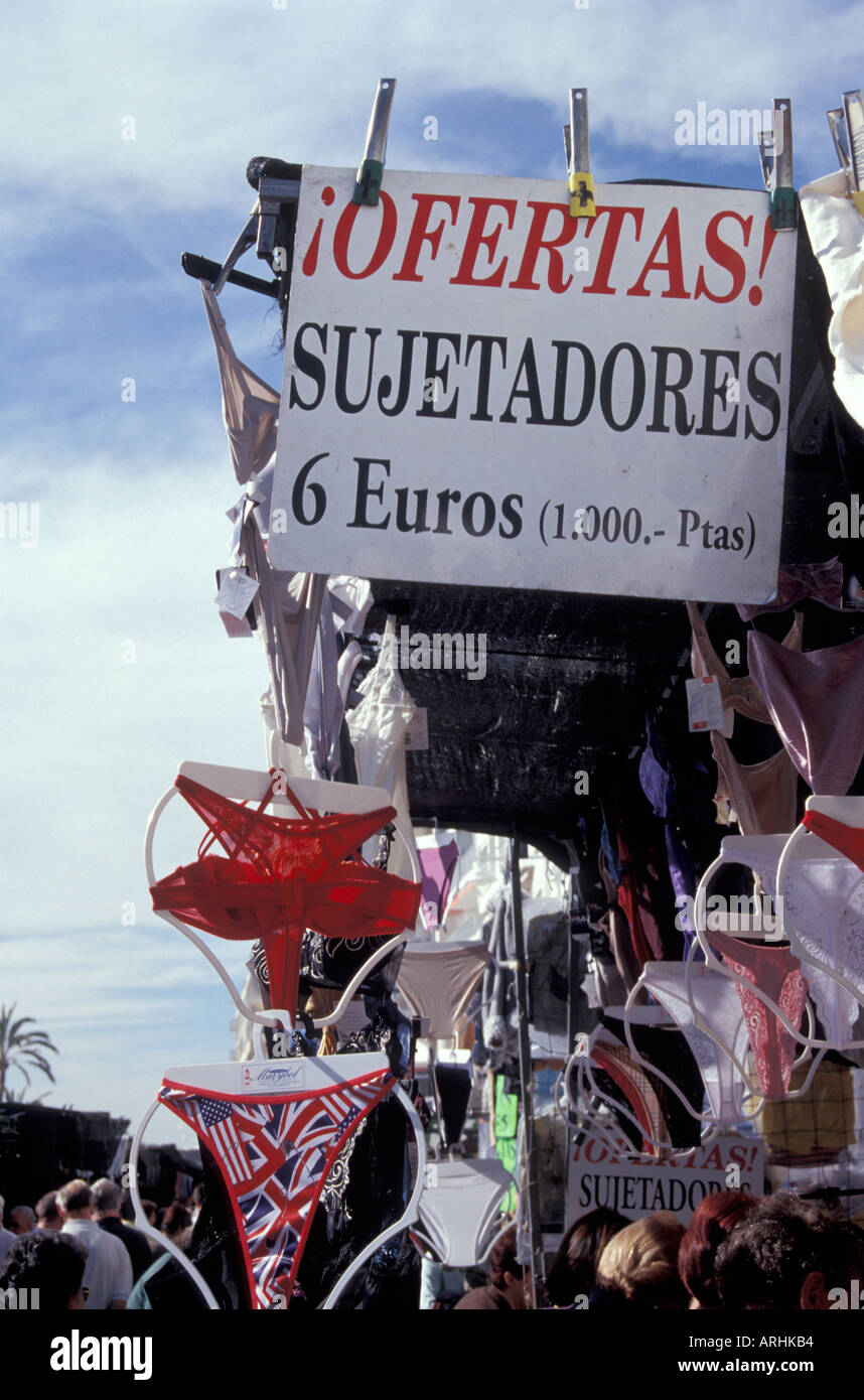 Market at Altea, Valencia, Spain Stock Photo - Alamy