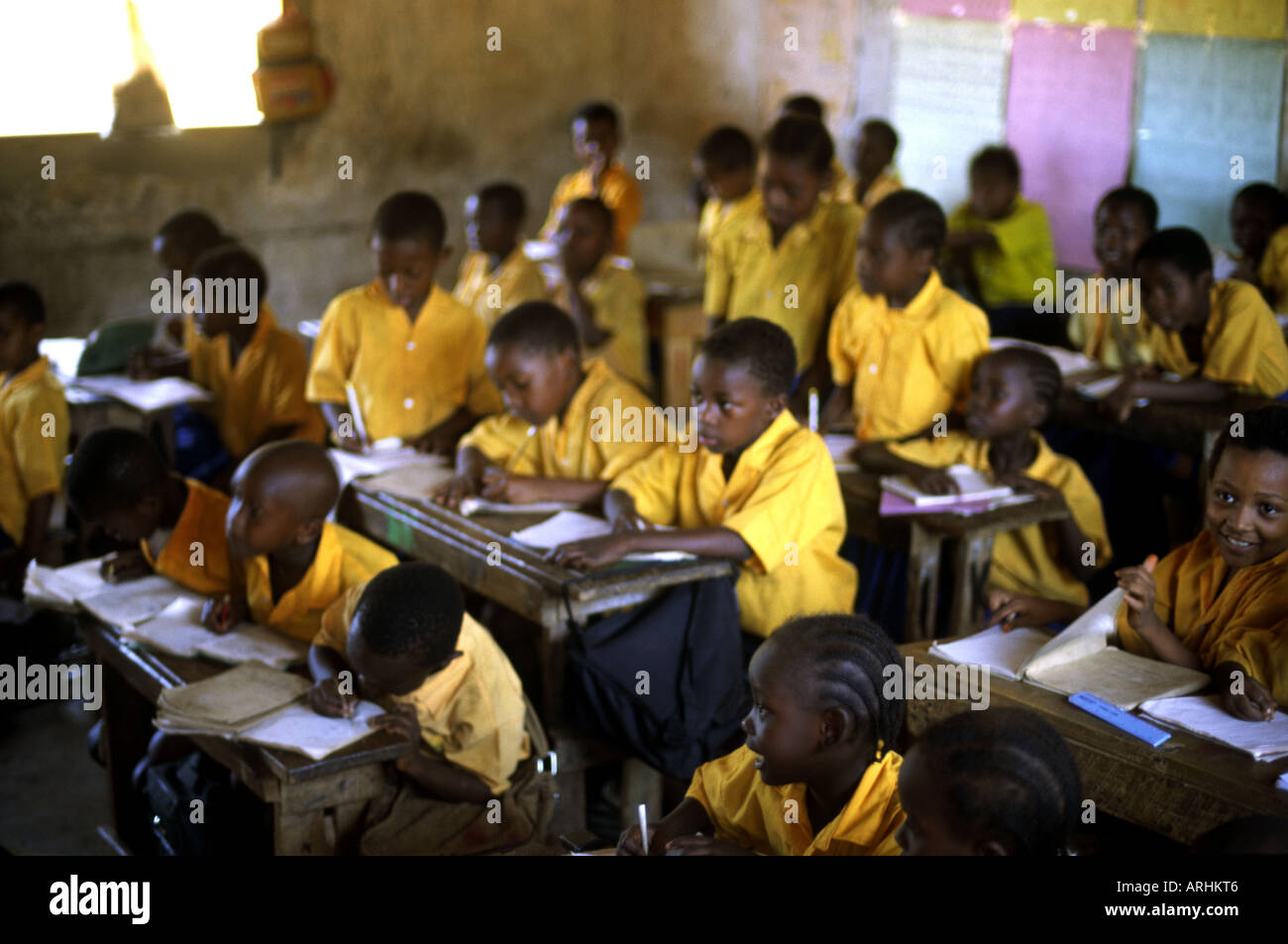 Kenya school classroom students hi-res stock photography and images - Alamy