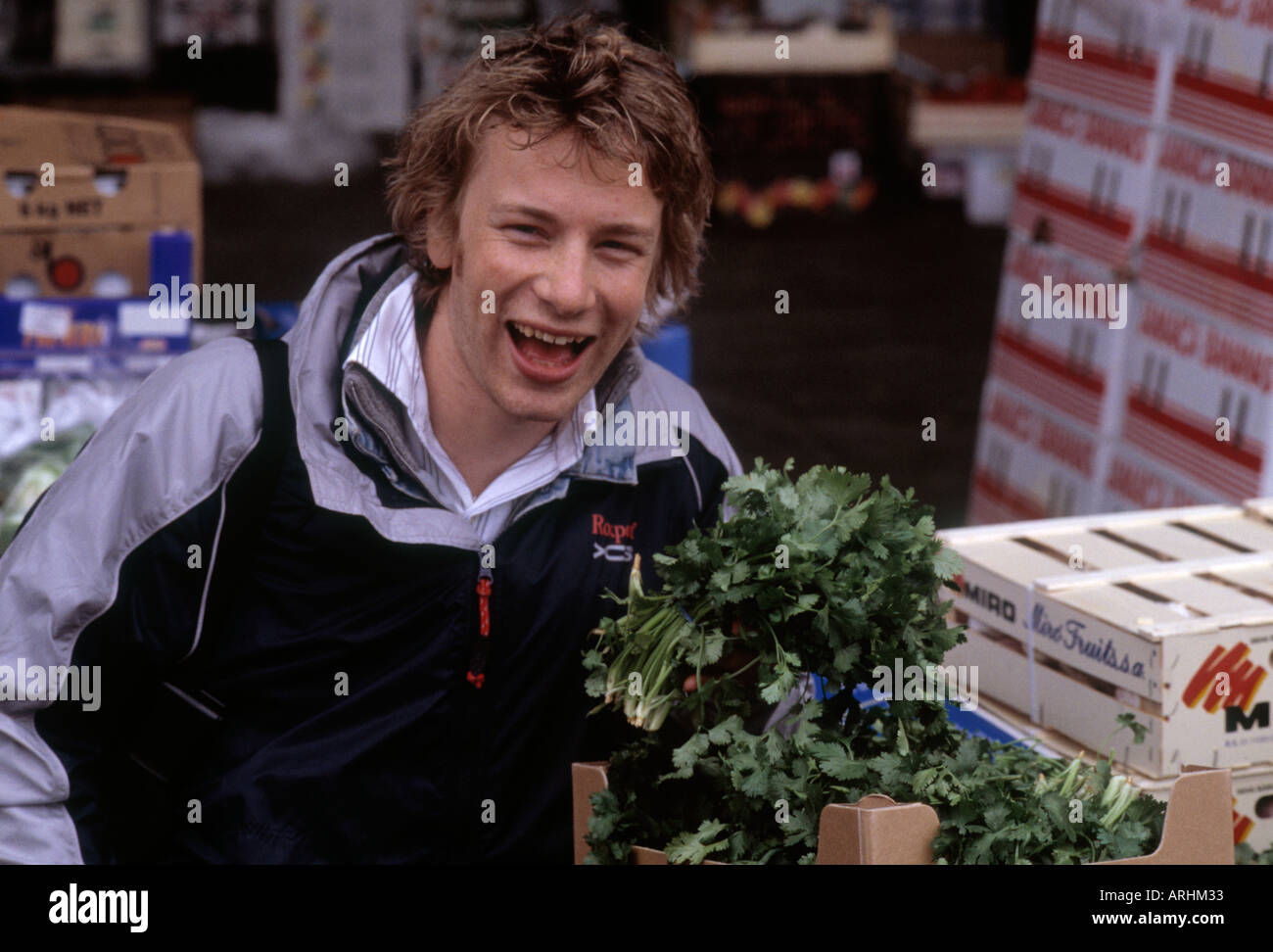 Celebrity chef Jamie Oliver Stock Photo - Alamy