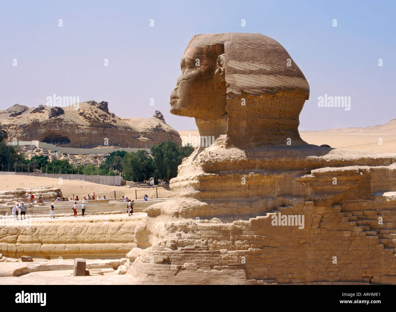Sky and sphinx face hot hi-res stock photography and images - Alamy
