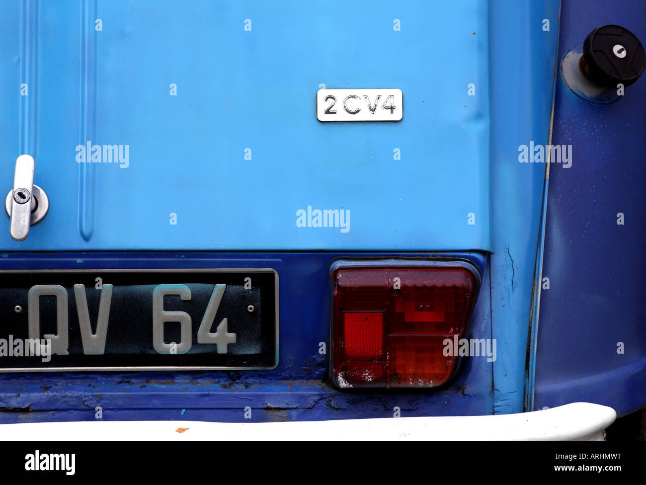 Detail of rear of Citroen 2CV France 2007 Stock Photo - Alamy