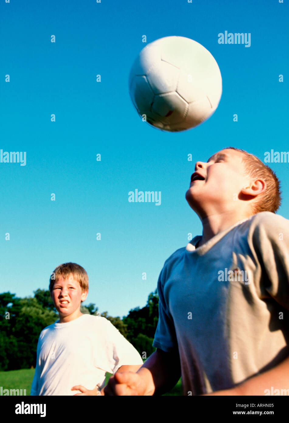 Boys fighting playfully hi-res stock photography and images - Alamy