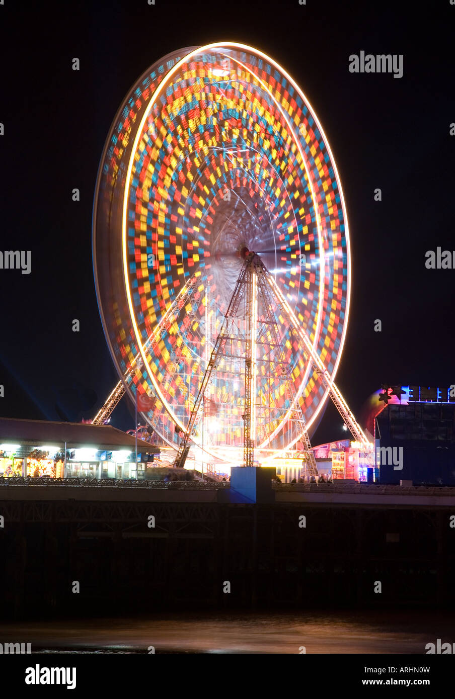 Big Wheel at Blackpool Stock Photo - Alamy