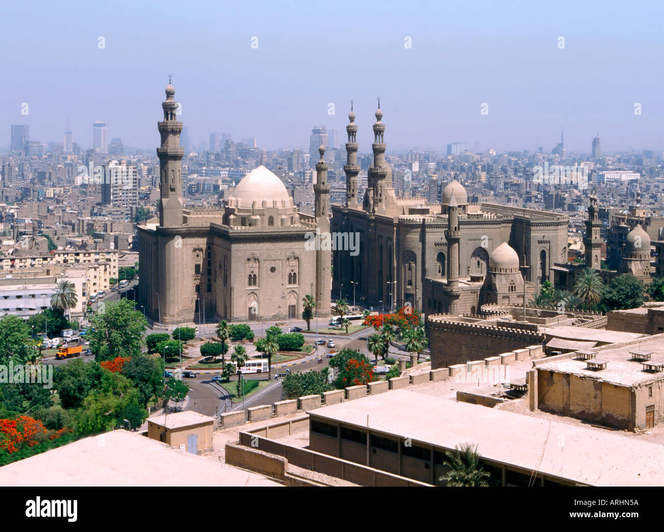 Islamic cairo egypt historical monuments old buildings hi-res stock ...