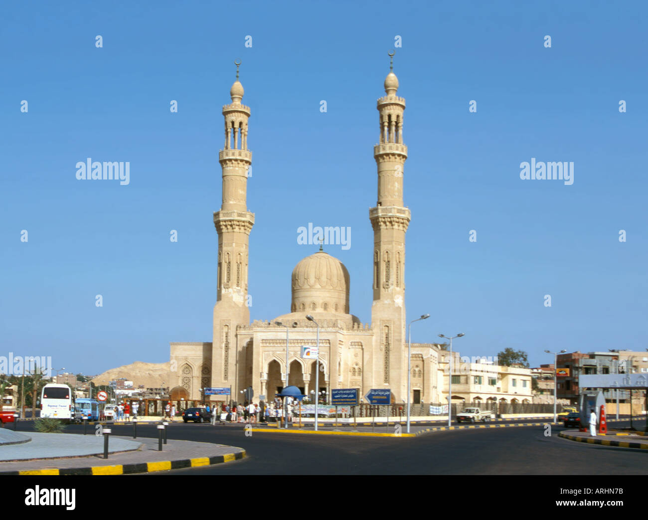 Mosque Hurgada Egypt Stock Photo - Alamy