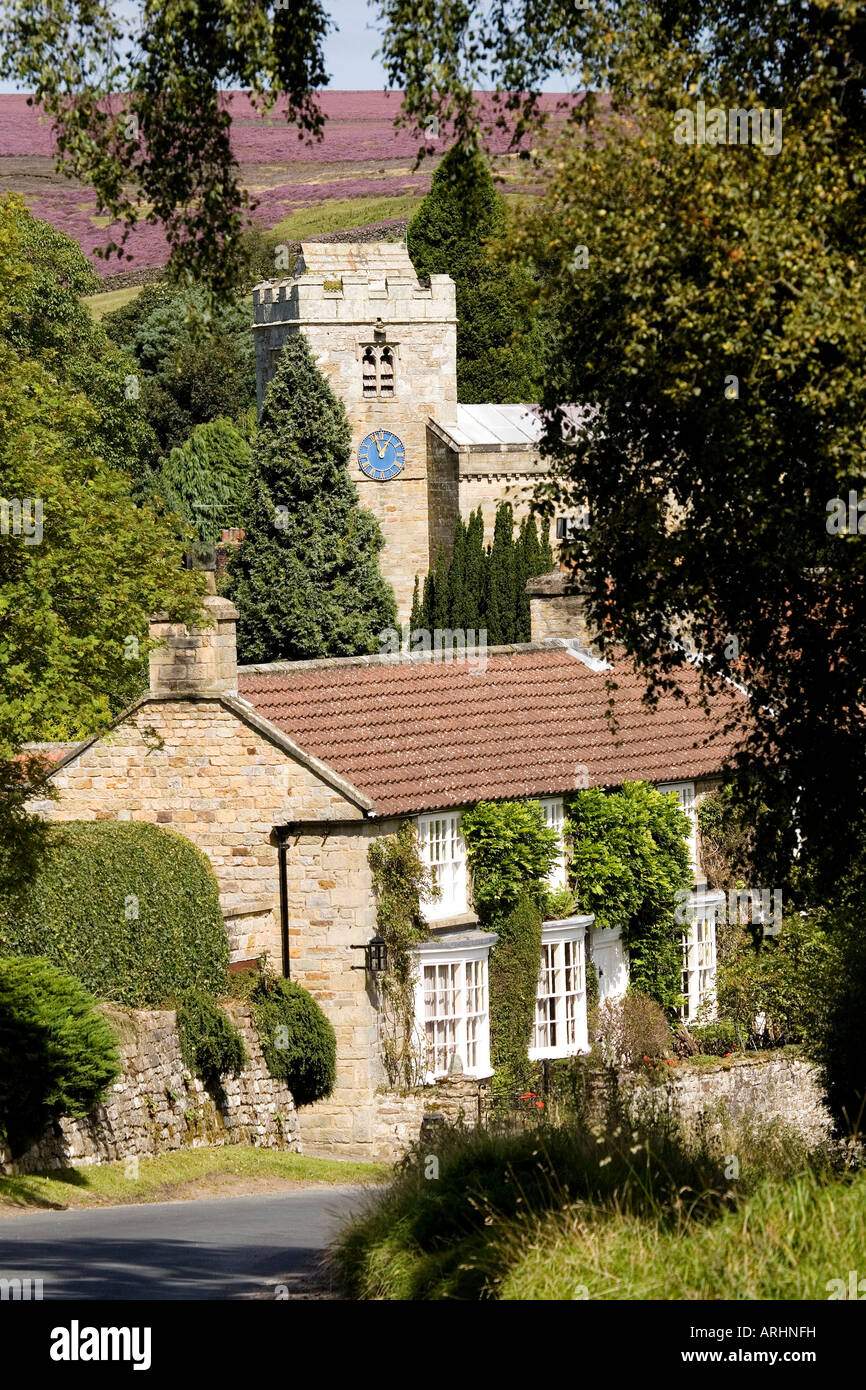 Lastingham Village North York Moors National Park Stock Photo - Alamy