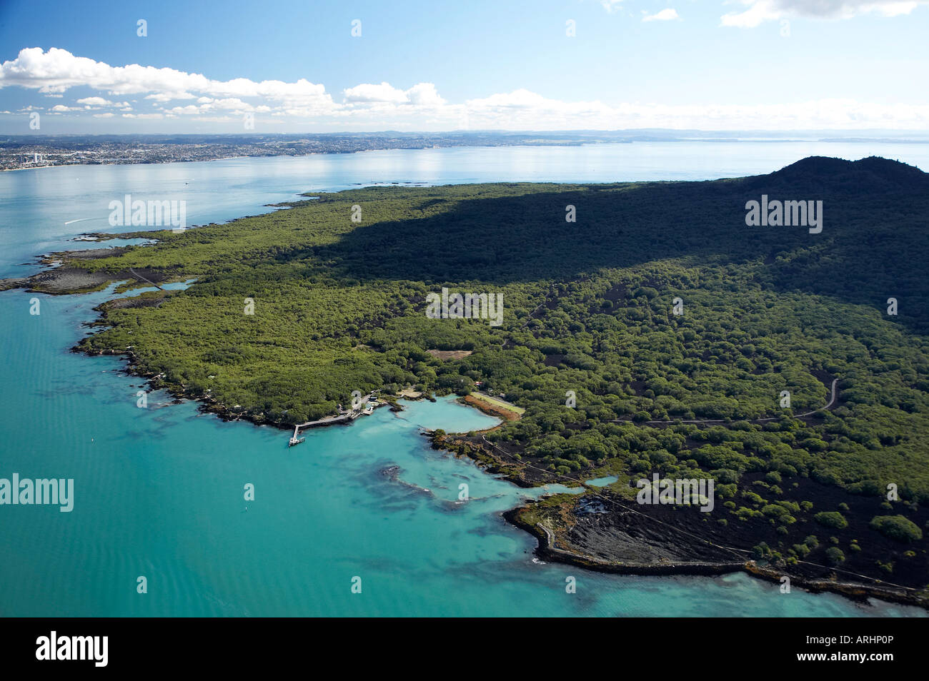 Walking Tracks Rangitoto Island Auckland North Island New Zealand ...