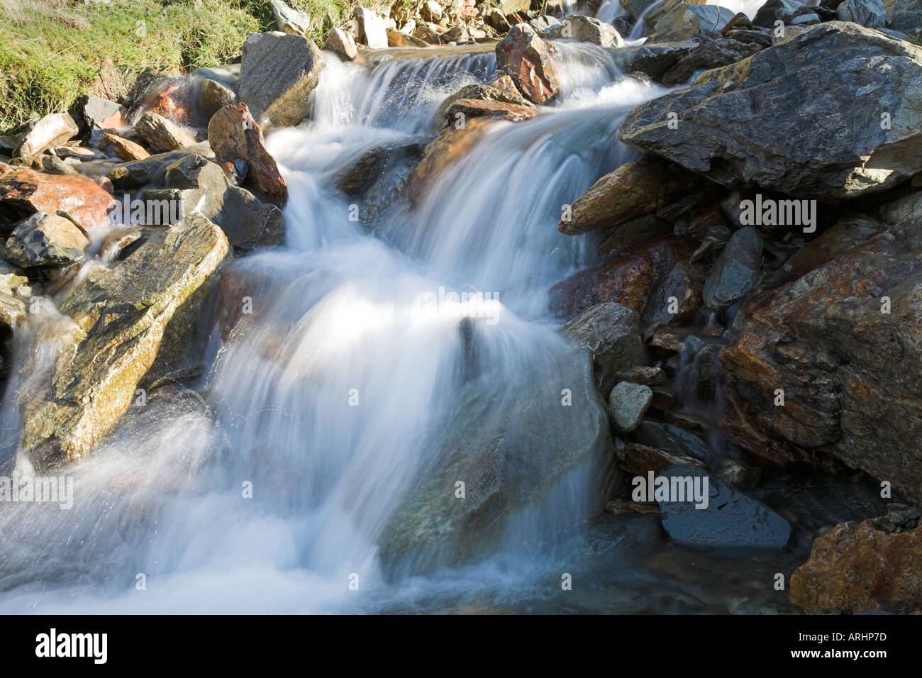 Llanberis waterfall hi-res stock photography and images - Alamy