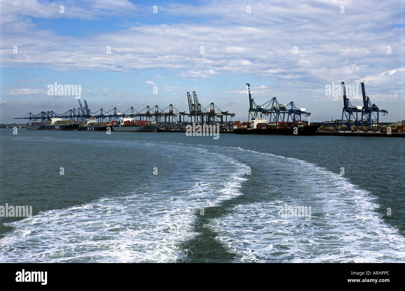 Container ship port trinity quay hi-res stock photography and images ...