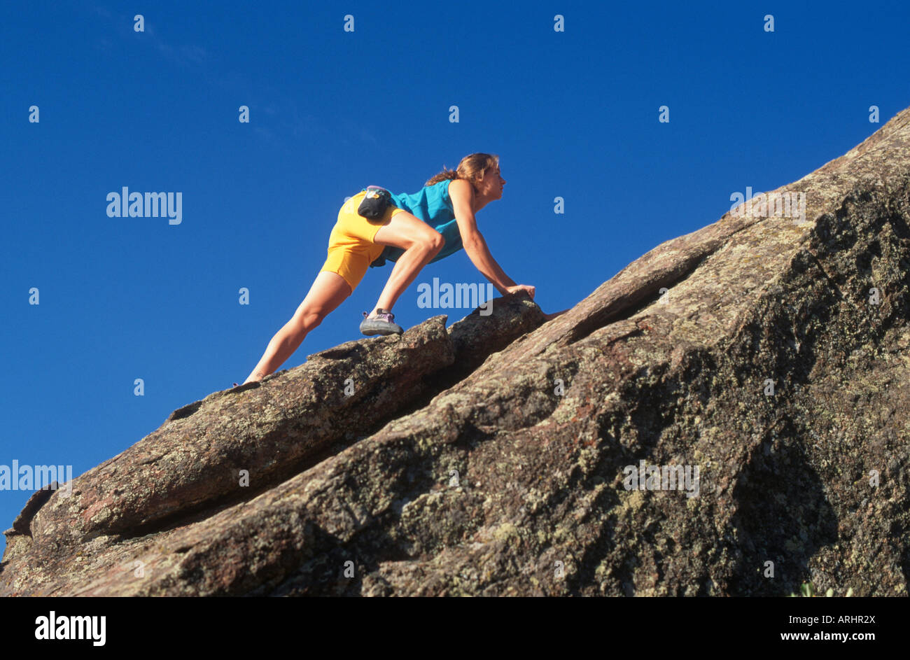 Uphill boulder hi-res stock photography and images - Alamy