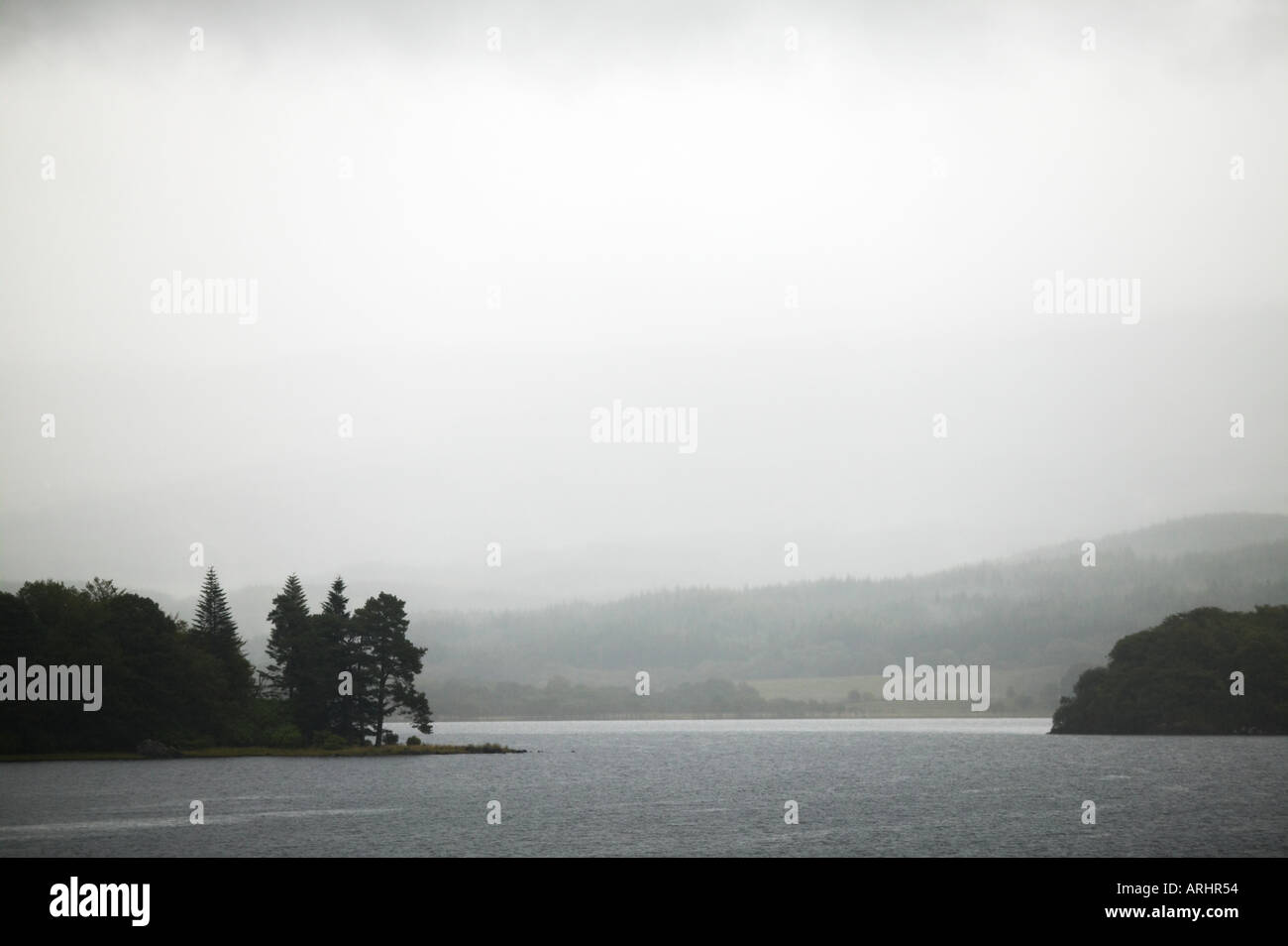 Island loch awe hi-res stock photography and images - Alamy