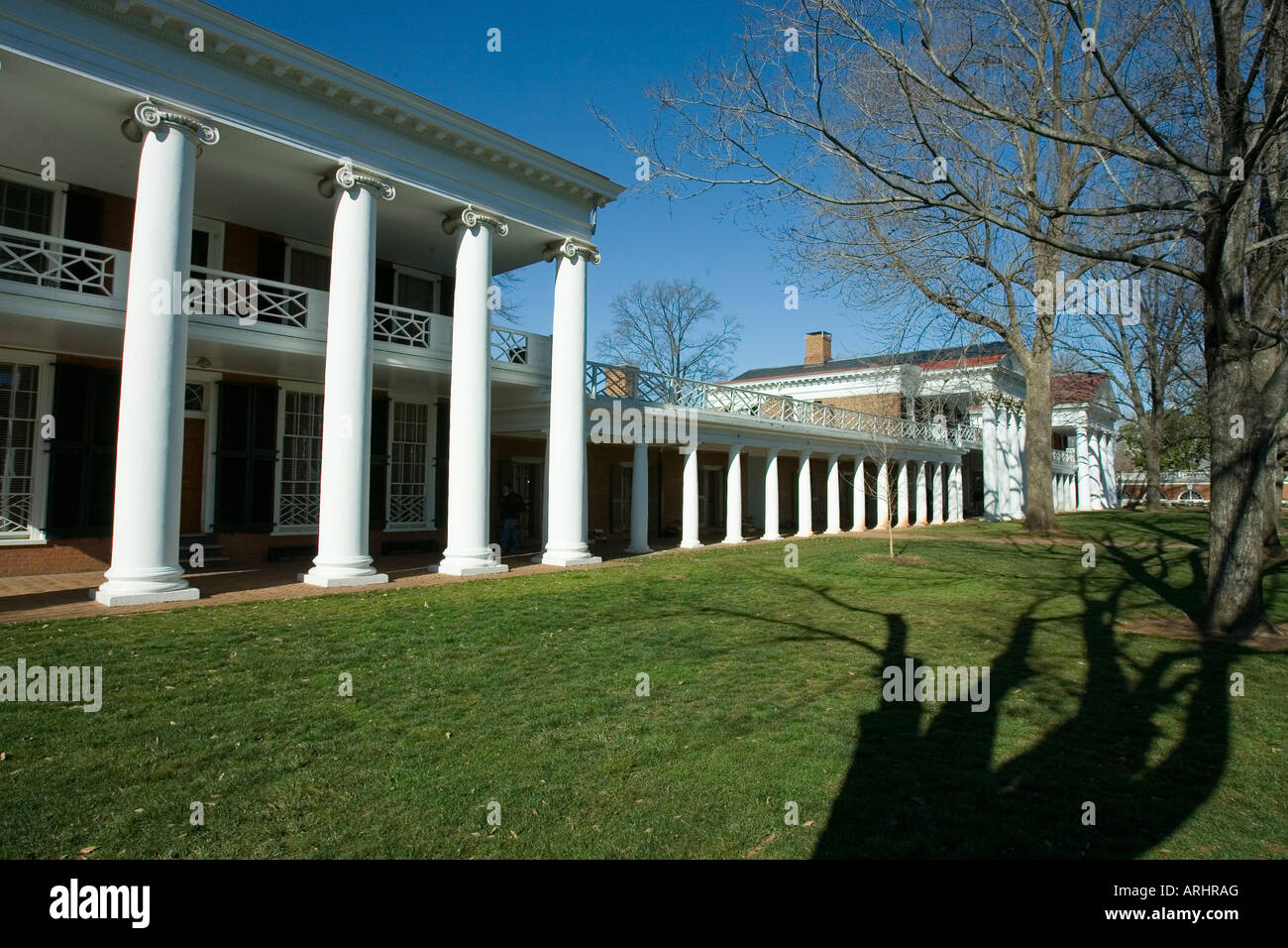 The Rotunda on The Lawn designed by Thomas Jefferson University of ...