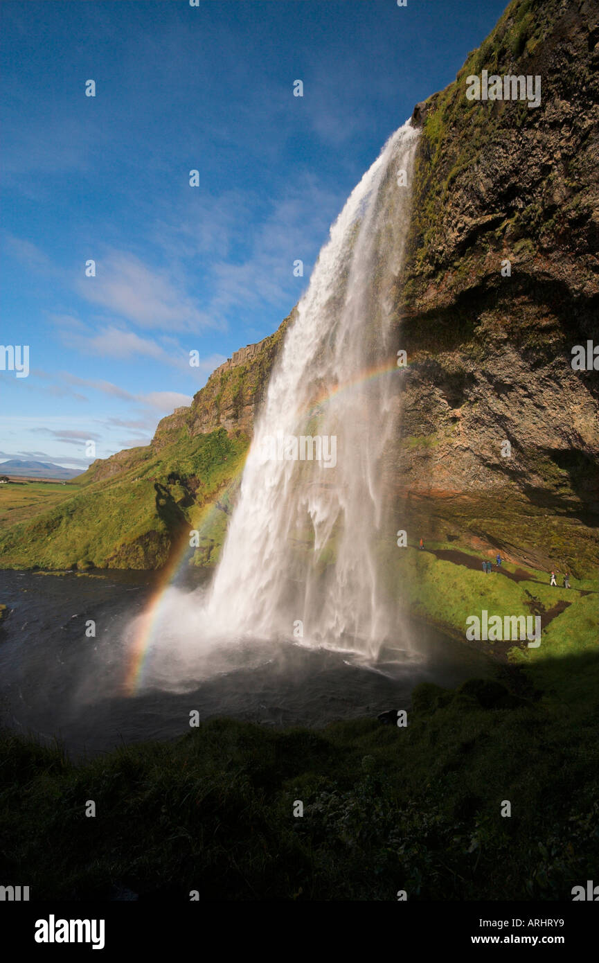 Iceland seljalandsfoss falls foss island travel vertical waterfall ...