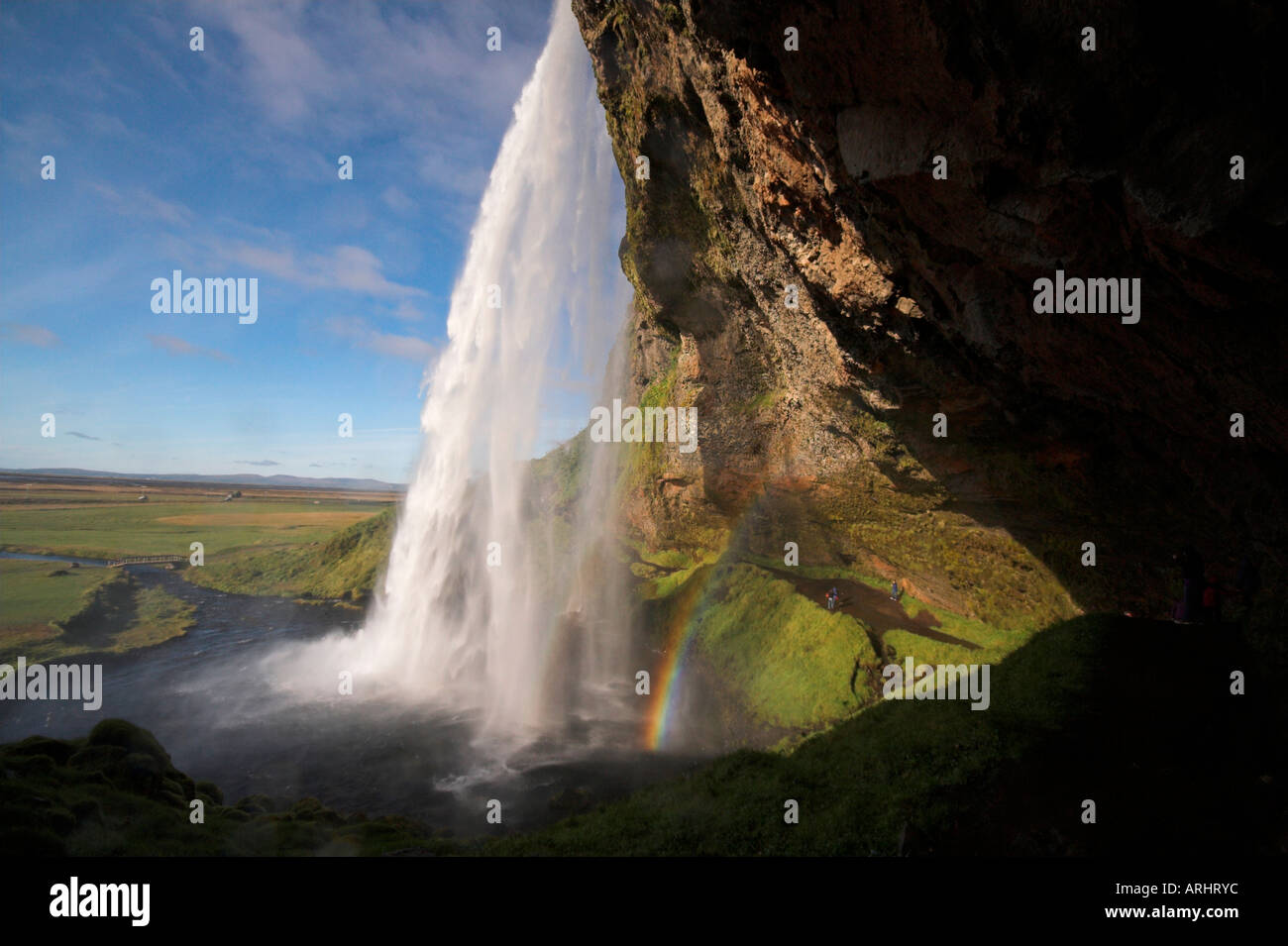 Iceland seljalandsfoss falls foss island travel vertical waterfall ...