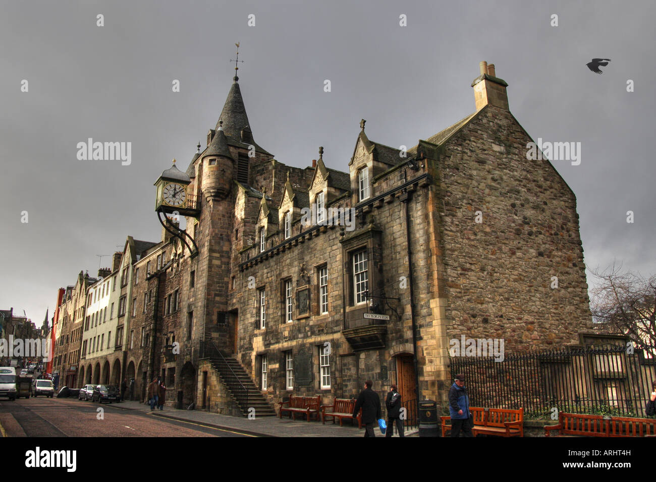 Canongate Tolbooth, Canongate / Old Tolbooth Wynd, Royal Mile ...