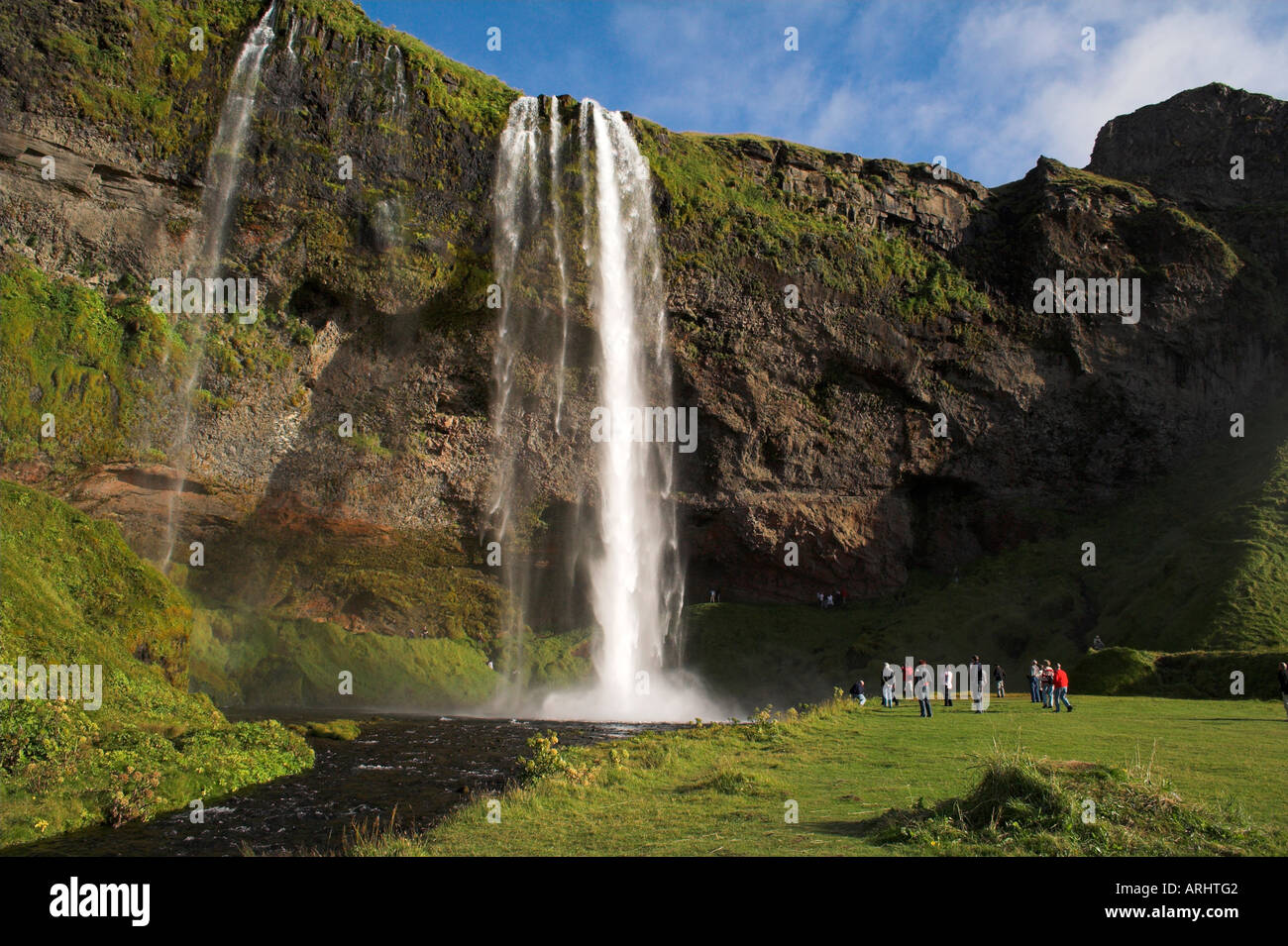Iceland seljalandsfoss falls foss island travel vertical waterfall ...