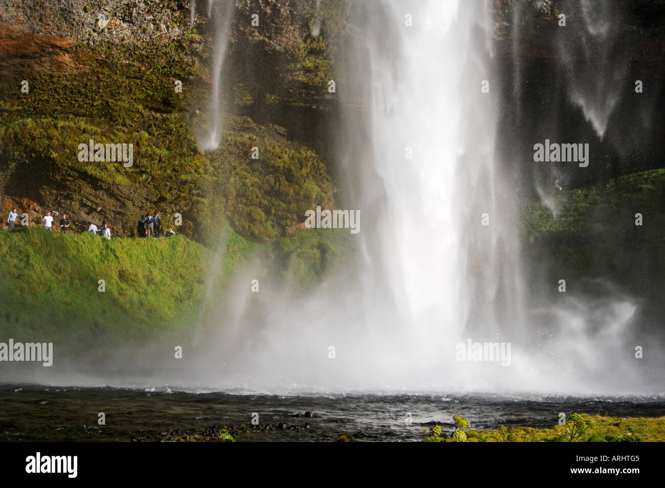 Iceland seljalandsfoss falls foss island travel vertical waterfall ...